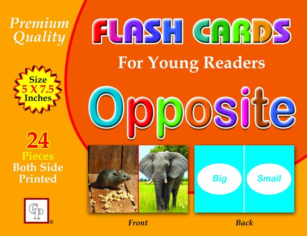 Opposite Flash Cards – Children Publications