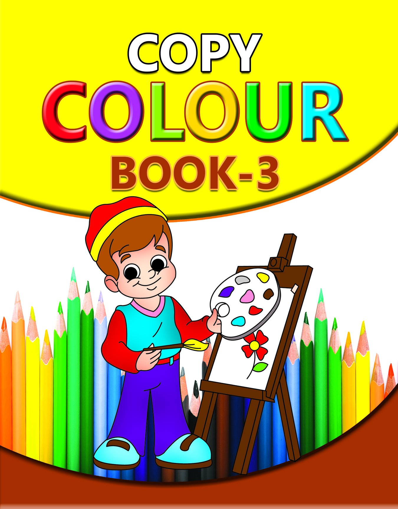 Copy Colour Book-3 – Children Publications