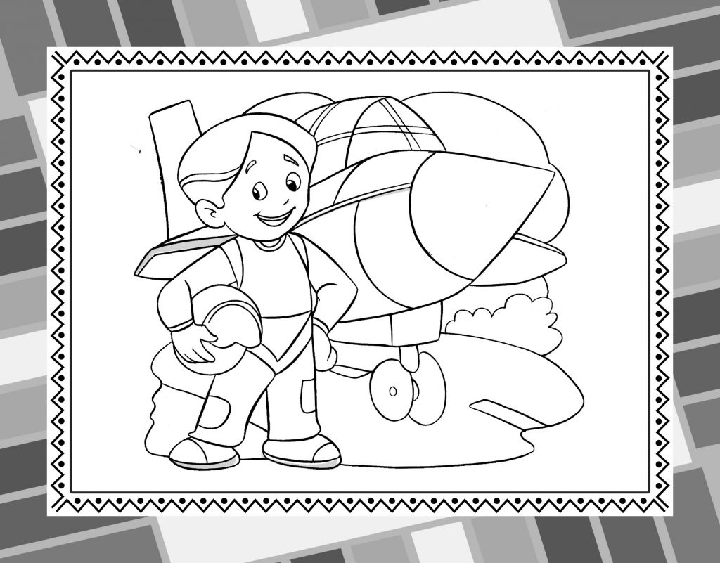 Pilot Coloring – Children Publications