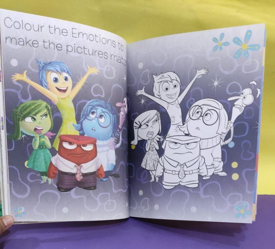 Disney Pixar Inside Out Draw, Feel, Create Sketchbook – Children ...