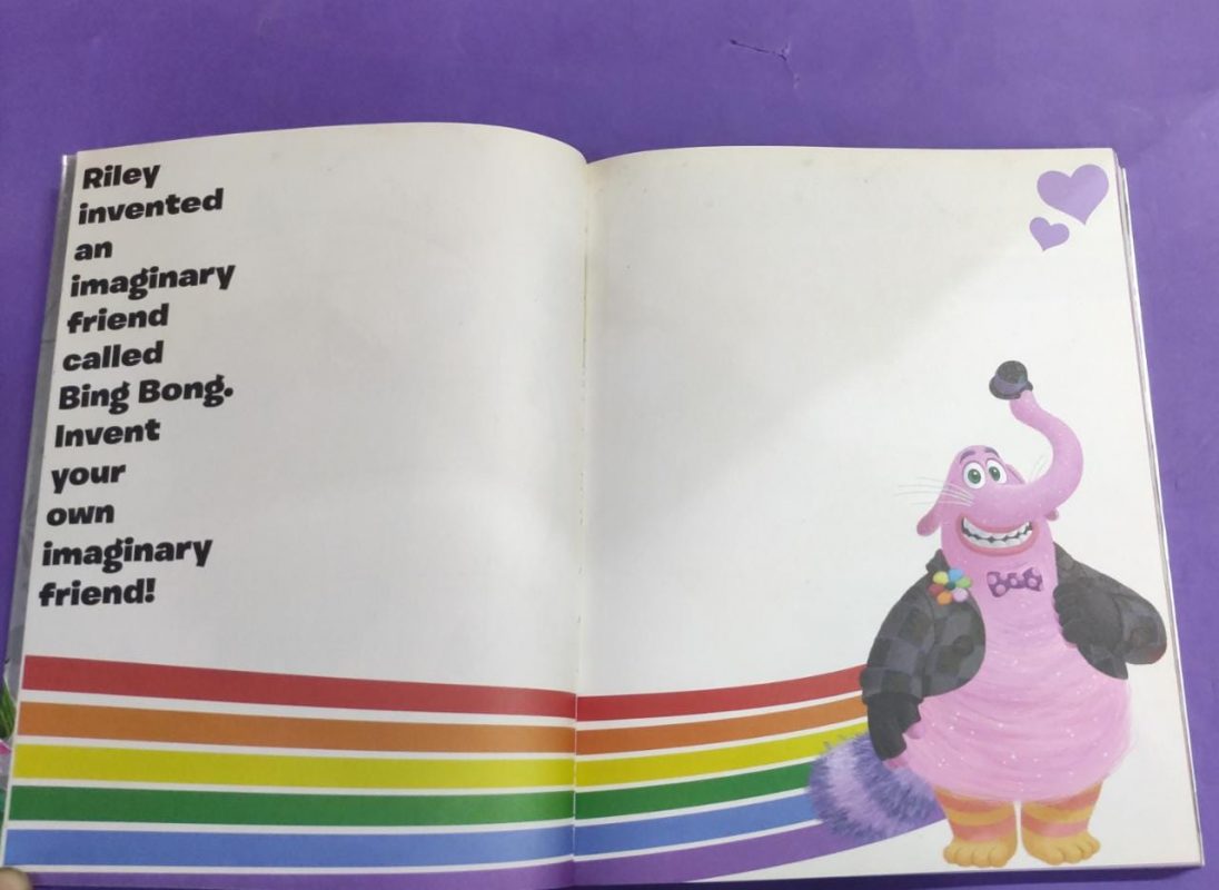 Disney Pixar Inside Out Draw, Feel, Create Sketchbook – Children ...