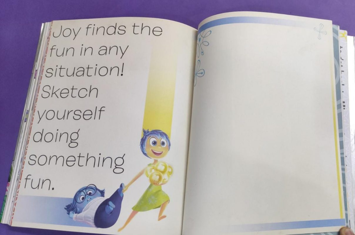Disney Pixar Inside Out Draw, Feel, Create Sketchbook – Children ...