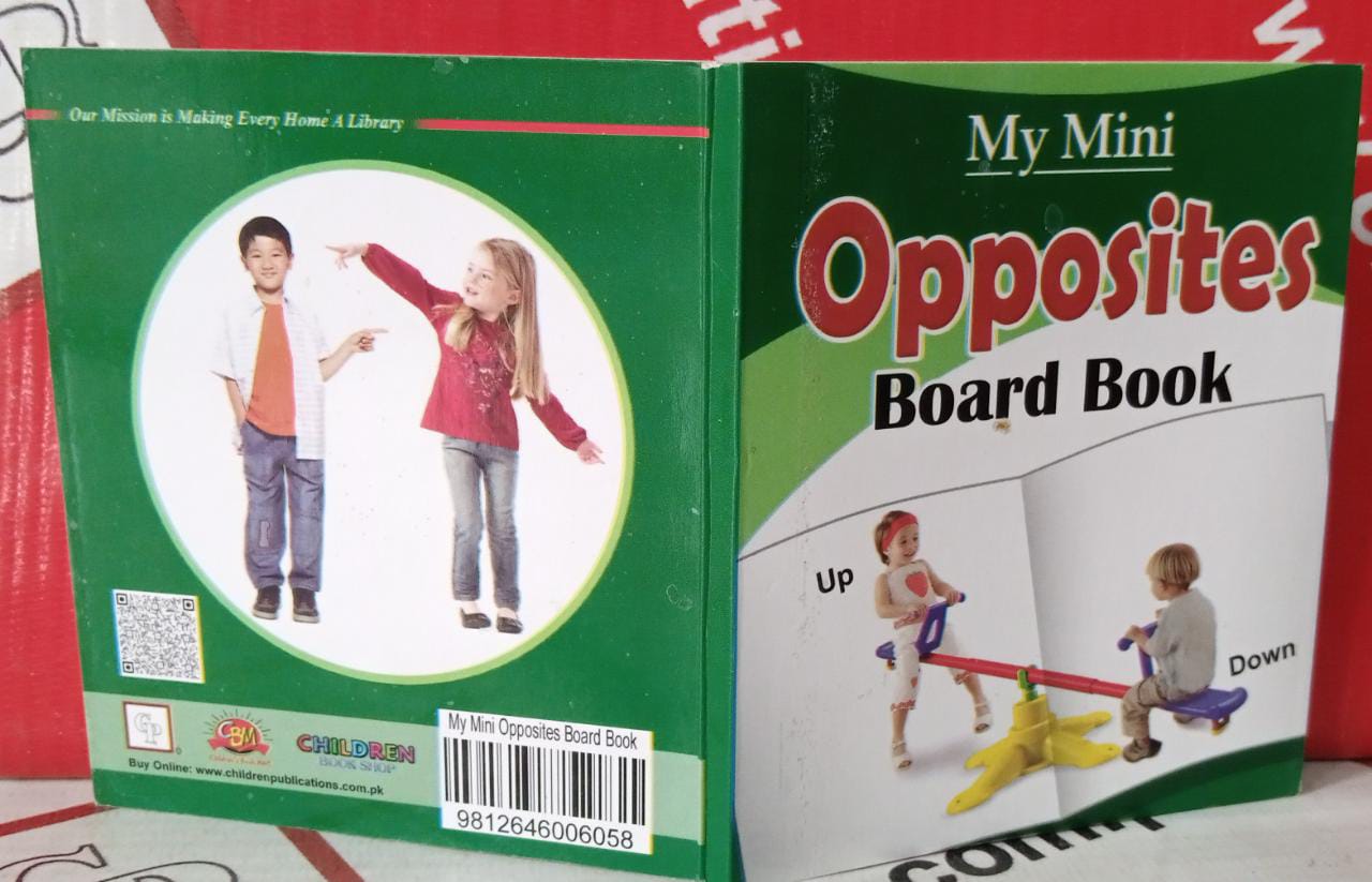 My Mini Opposites Board Book – Children Publications