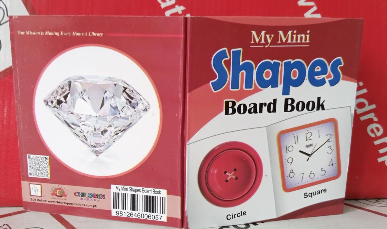 My Mini Shapes Board Book – Children Publications