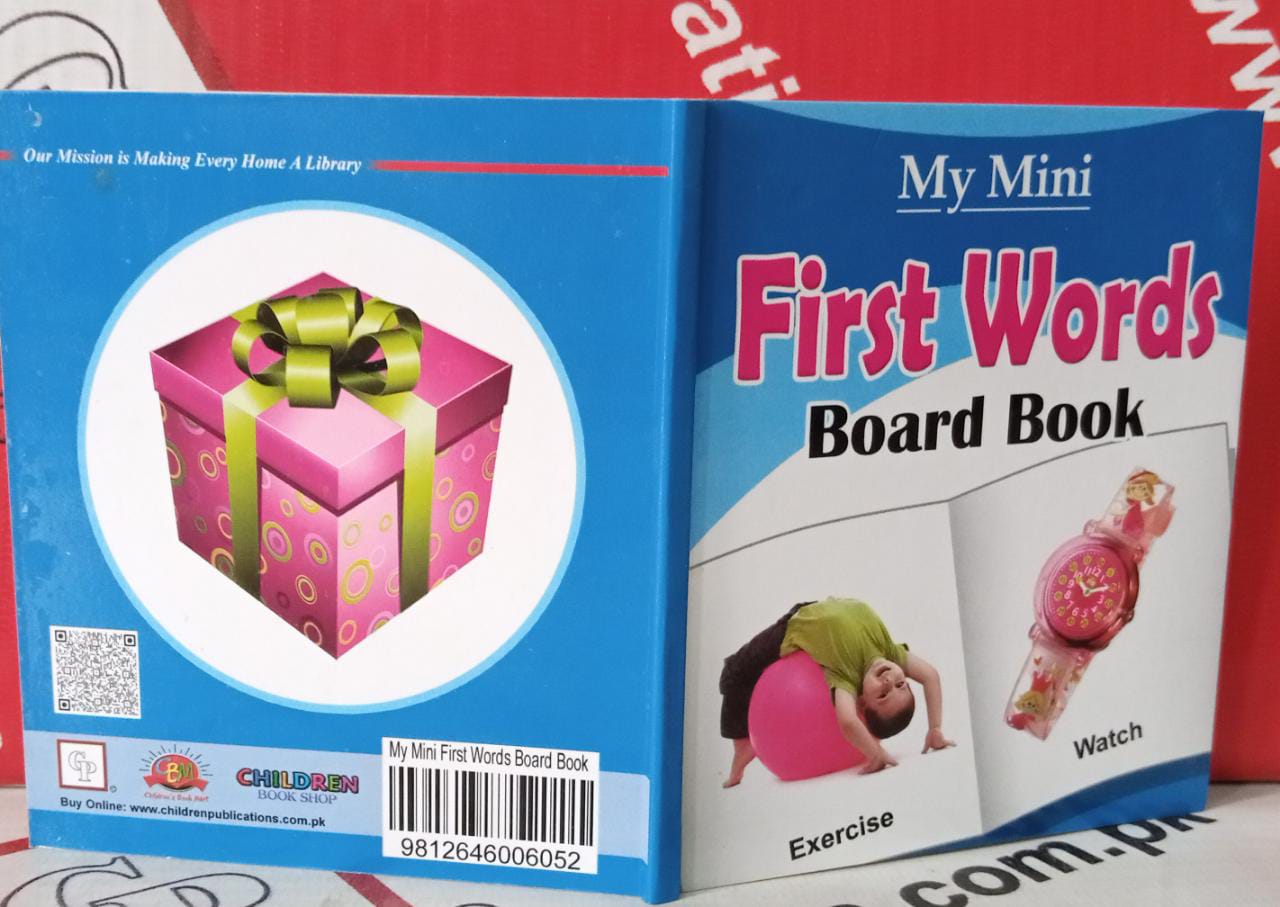 My Mini First Word Board Book – Children Publications