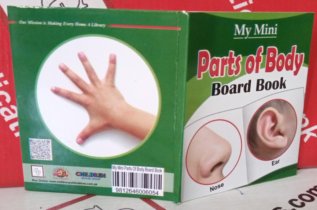 My Mini Parts of Body Board Book – Children Publications