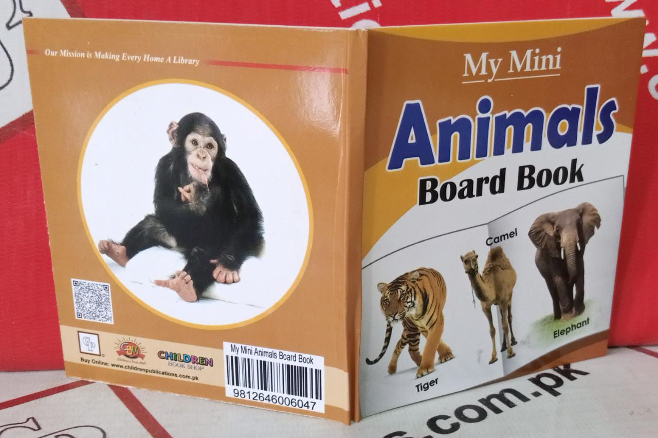 My Mini Animals Board Book – Children Publications