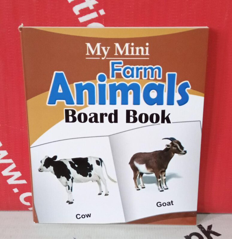 My Mini Farm Animals Board Book – Children Publications