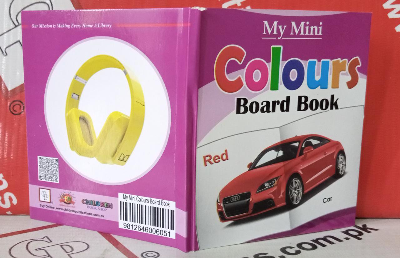 My Mini Colours Board Book – Children Publications