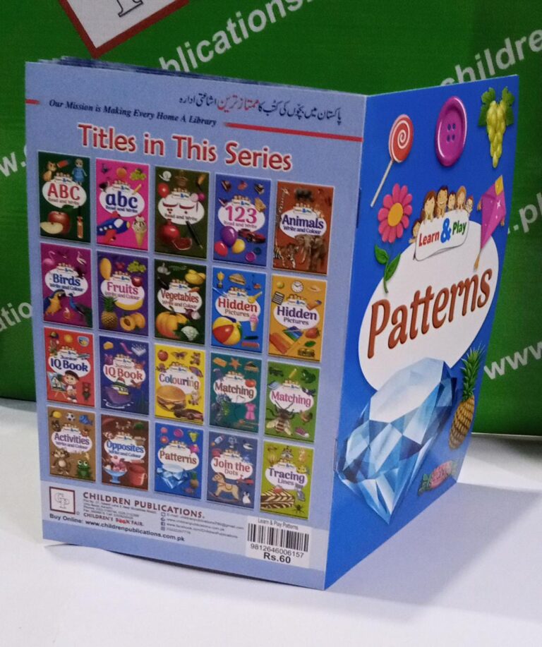 Patterns ( Pre Primary Activity Book ) – Children Publications