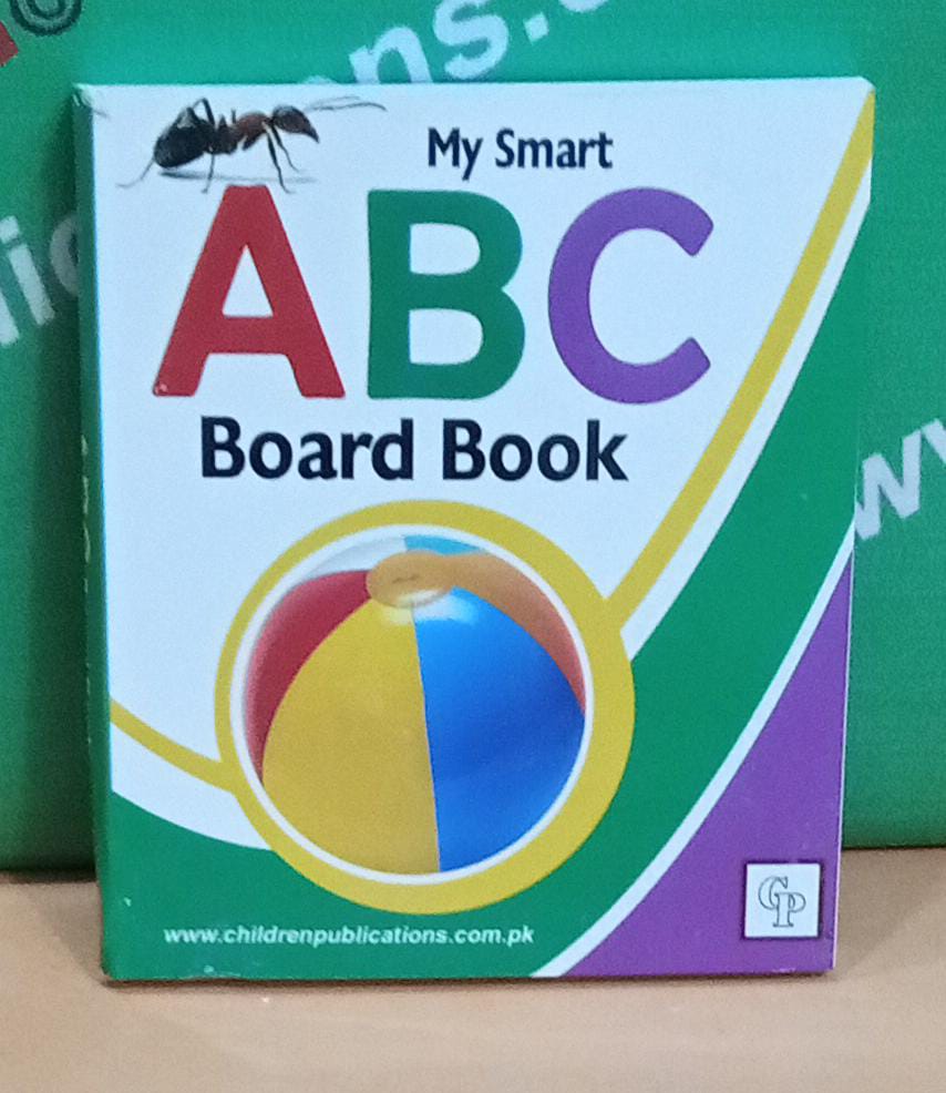 My Smart ABC (Board Book) (Non Tearable Book) – Children Publications