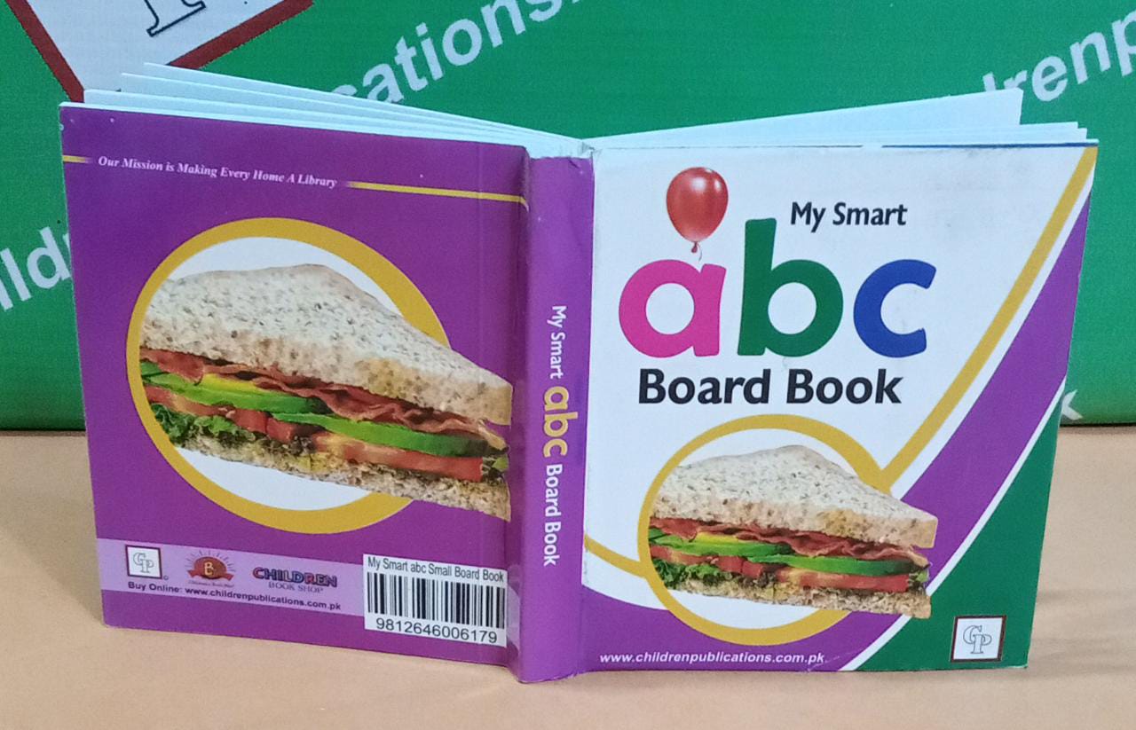 My Smart abc (Board Book) (Non Tearable Book) – Children Publications