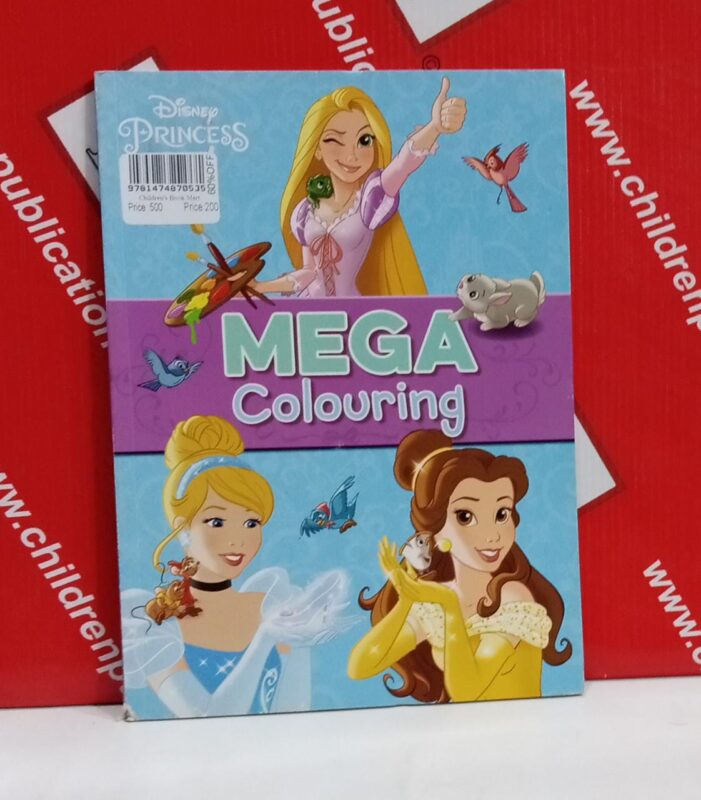 Disney Princess Mega Colouring – Children Publications