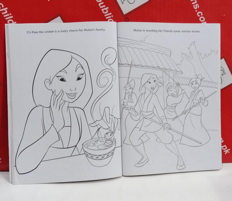 Disney Princess Mega Colouring – Children Publications