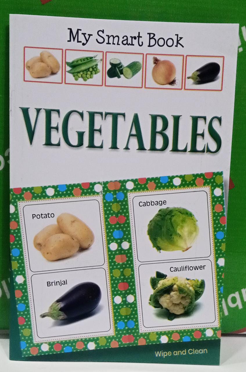 My Smart Book Vegetables – Children Publications