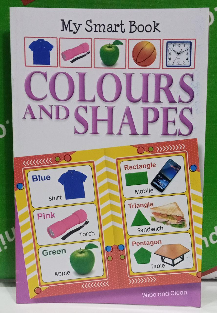 My Smart Book Colours And Shapes – Children Publications