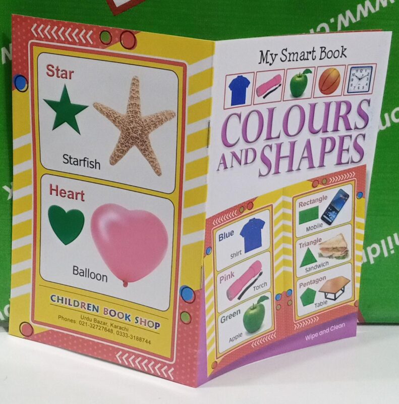 My Smart Book Colours And Shapes – Children Publications