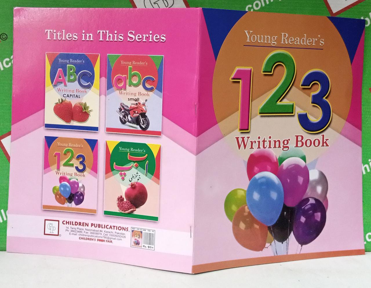 123 Writing Book Young Reader’s – Children Publications