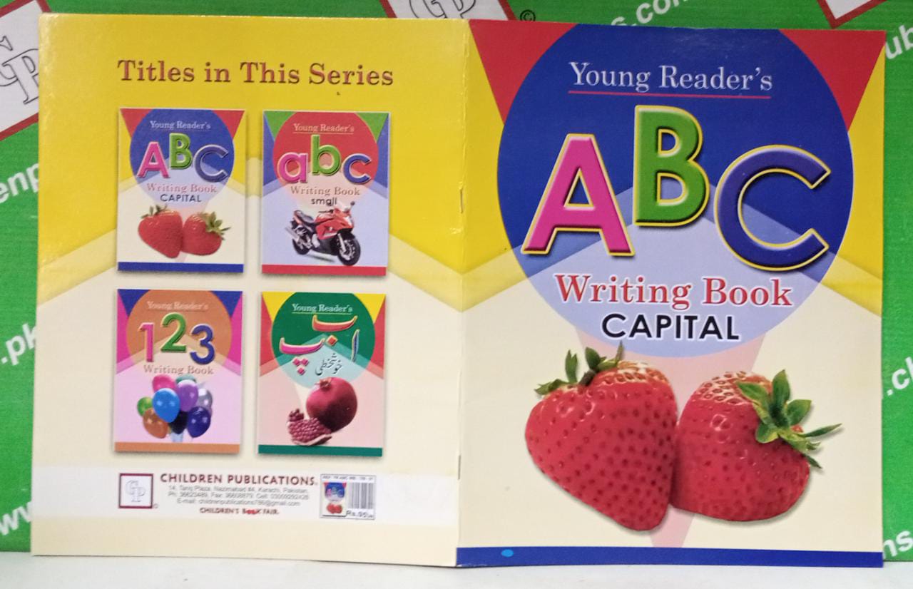 ABC Writing Book CAPITAL Young Reader’s – Children Publications