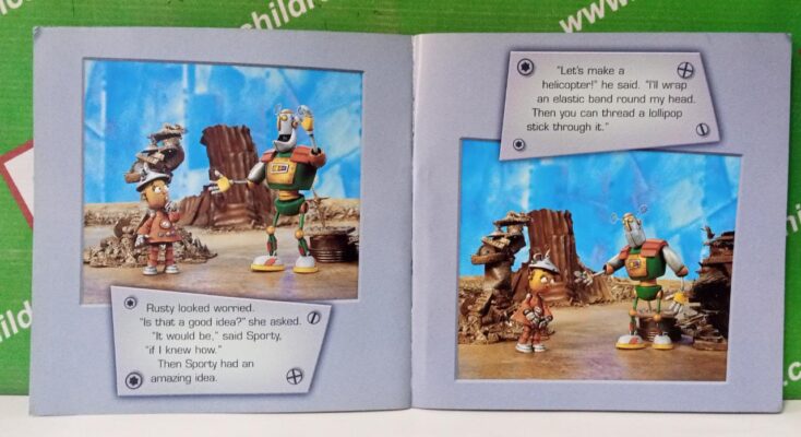 Little Robots Sporty Takes OFF ( Cbeebies ) – Children Publications