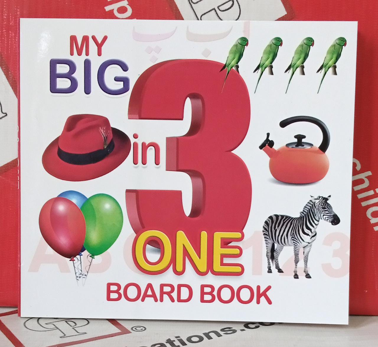 My Big 3 In One ( Board Book ) – Children Publications