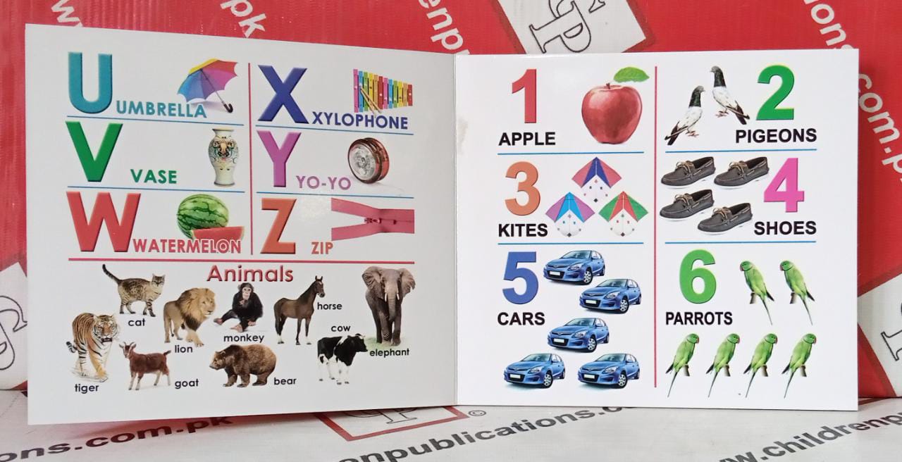 My Big 4 In One ( Board Book ) – Children Publications