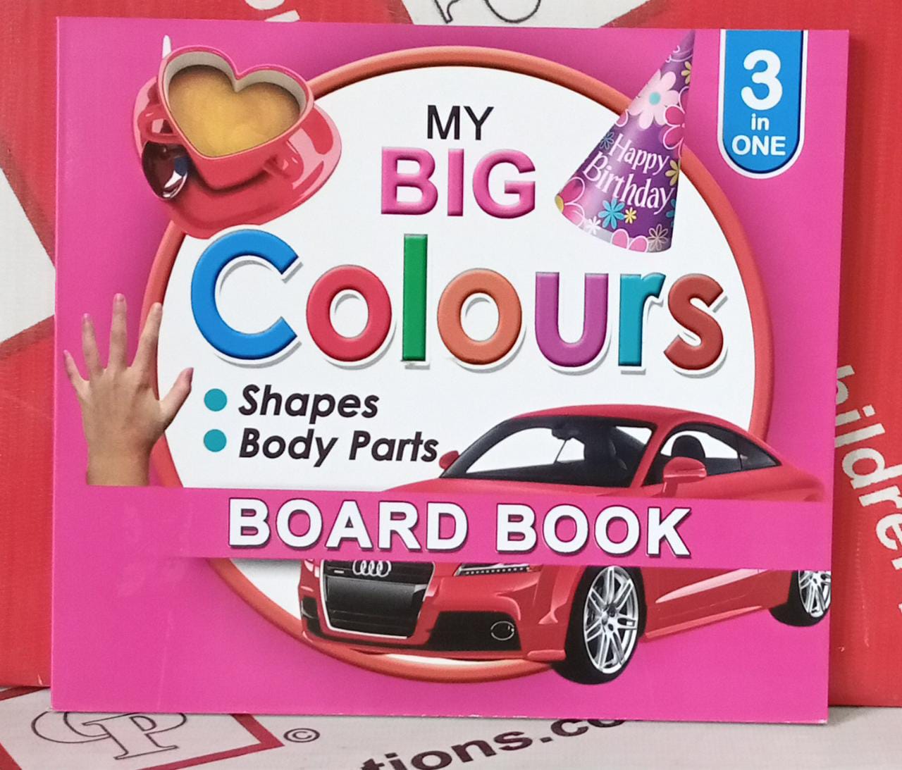 My Big Colours 3 In One ( Board Book ) – Children Publications