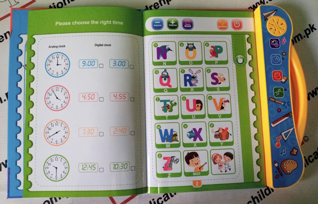 Study Book Intellectual Learning ( Sound Book ) – Children Publications