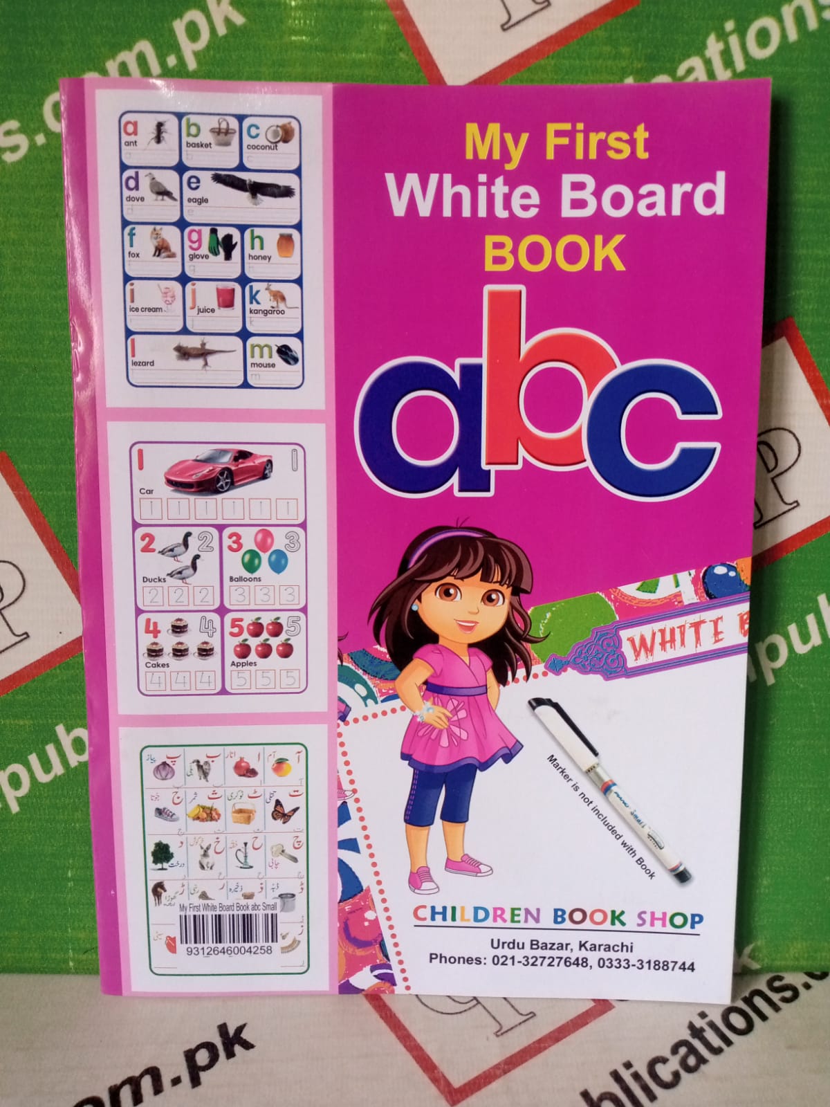 My First White Book abc ( Read Write Whipe ) – Children Publications