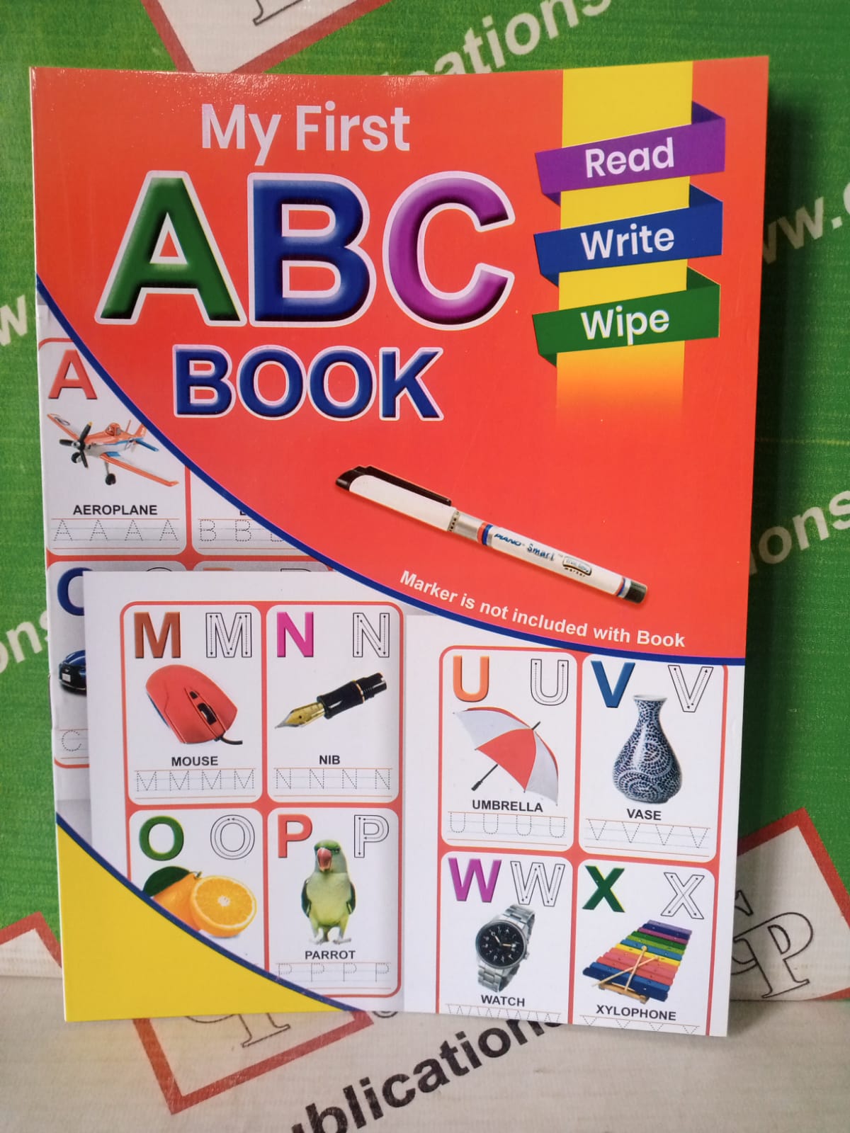 My First ABC Book ( Read Write Whipe ) – Children Publications