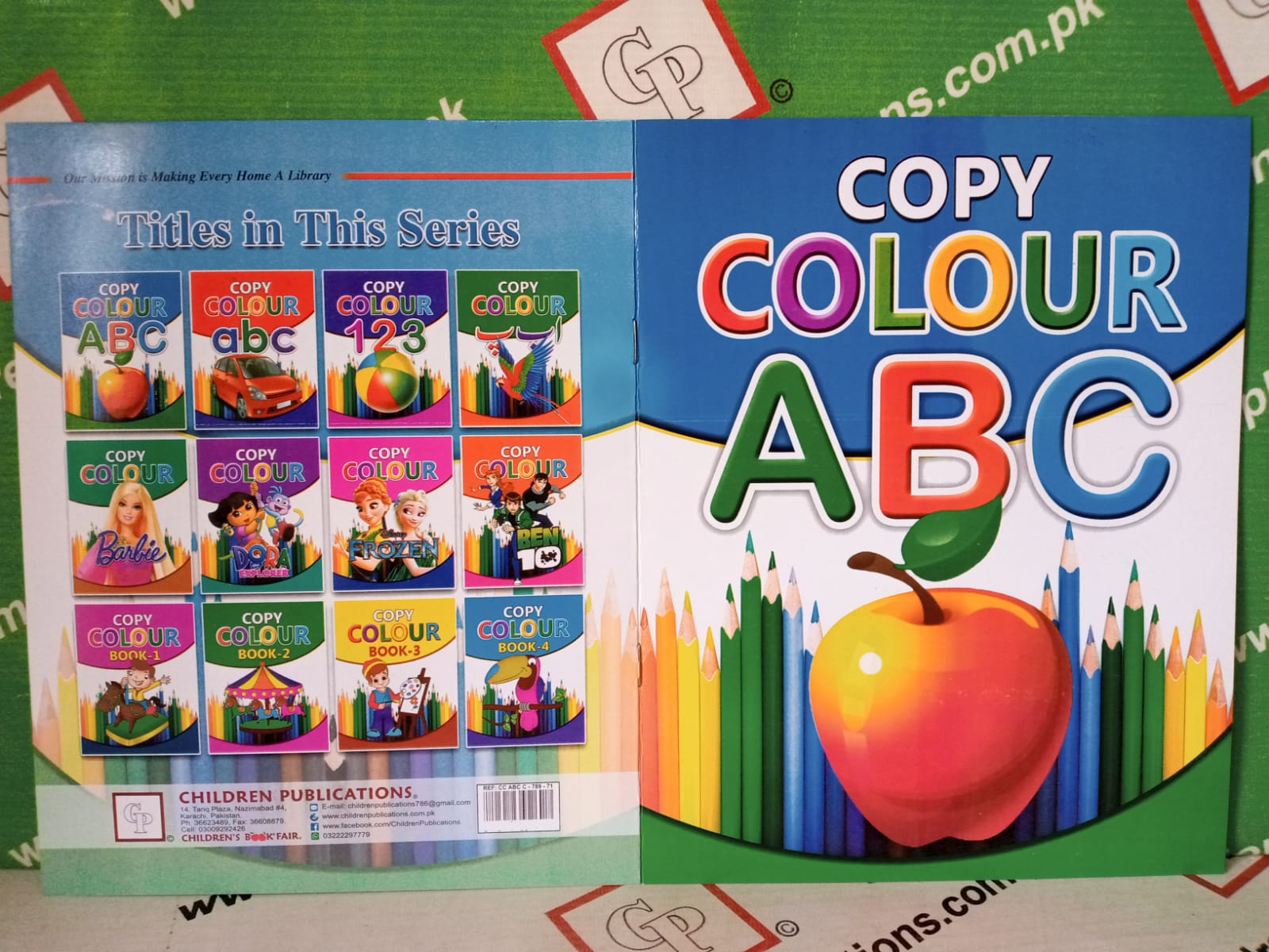 Copy Colour ABC – Children Publications