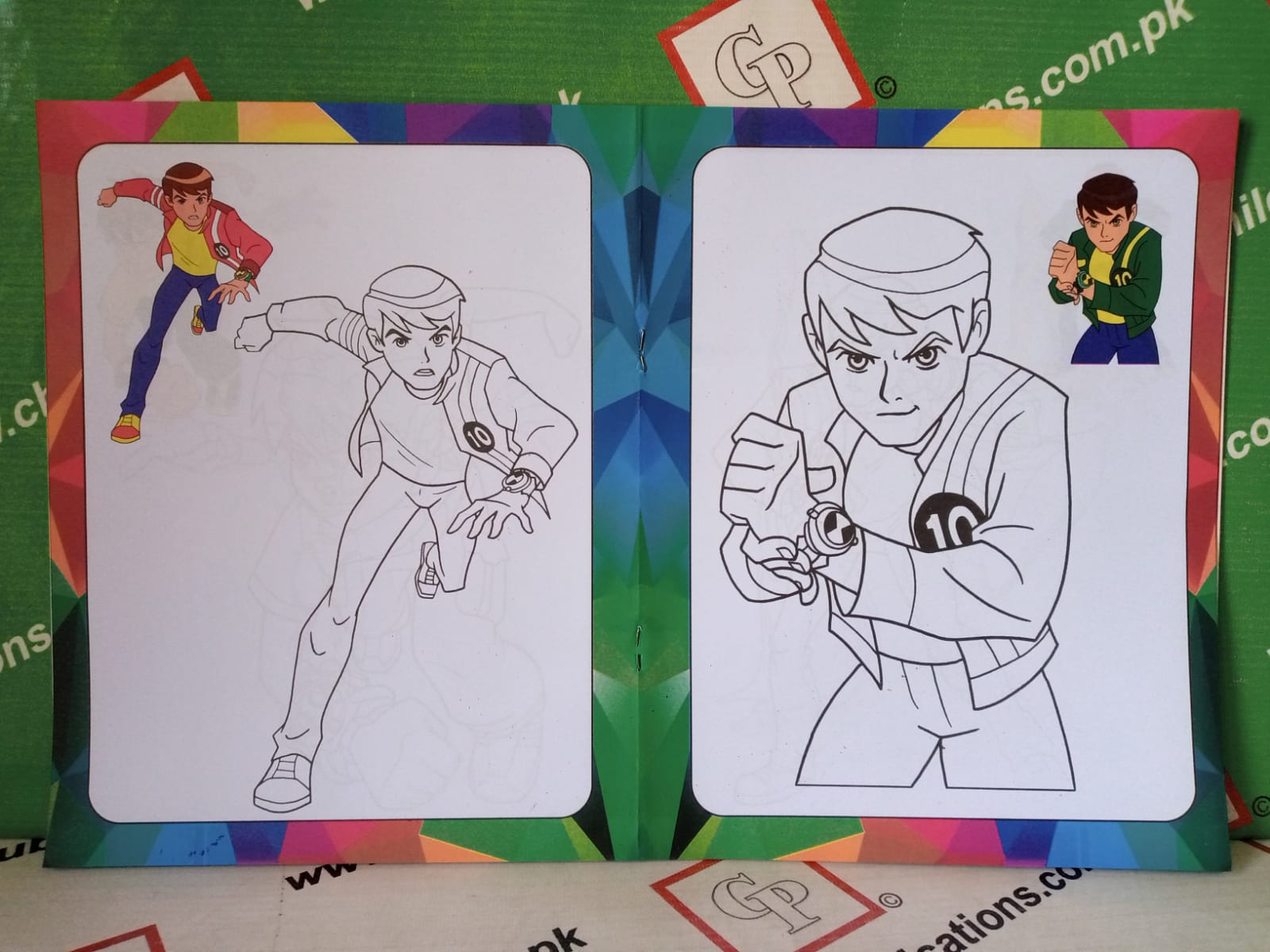 Copy Colour BEN 10 – Children Publications
