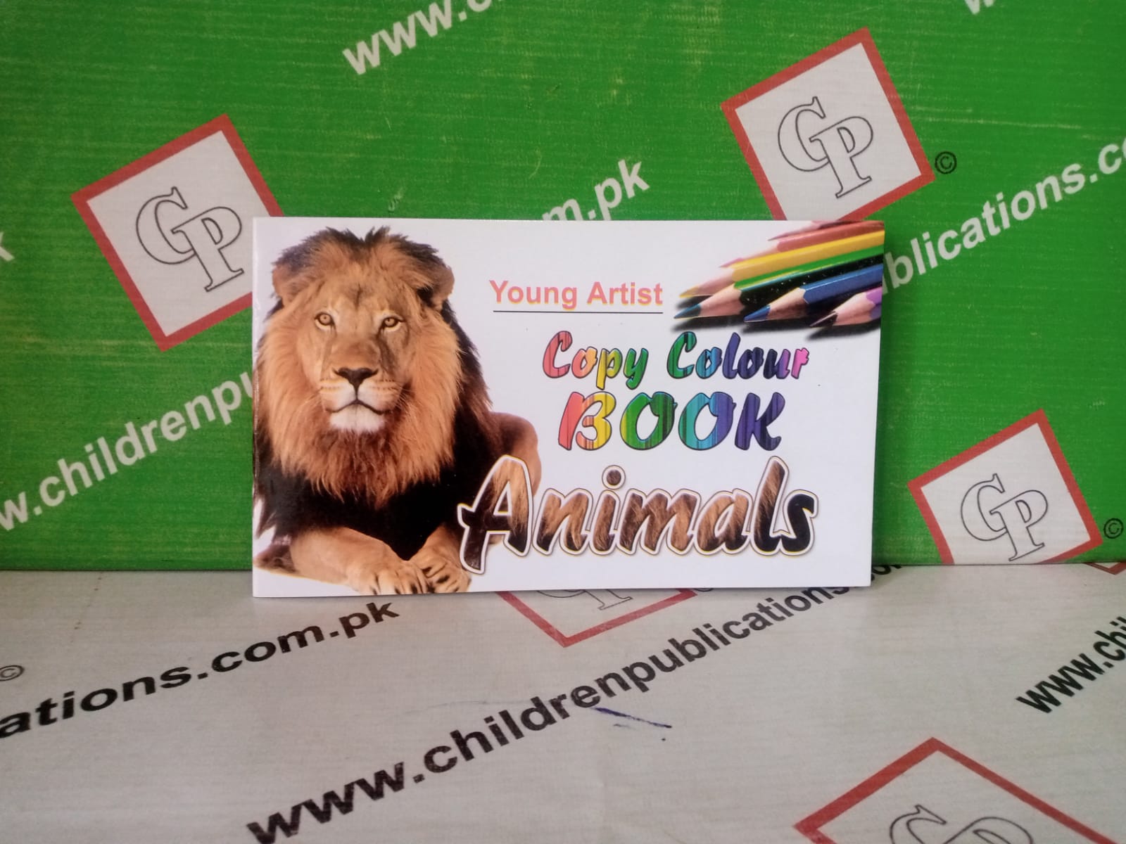 “Animals” Young Artist (Copy Colour Book) – Children Publications