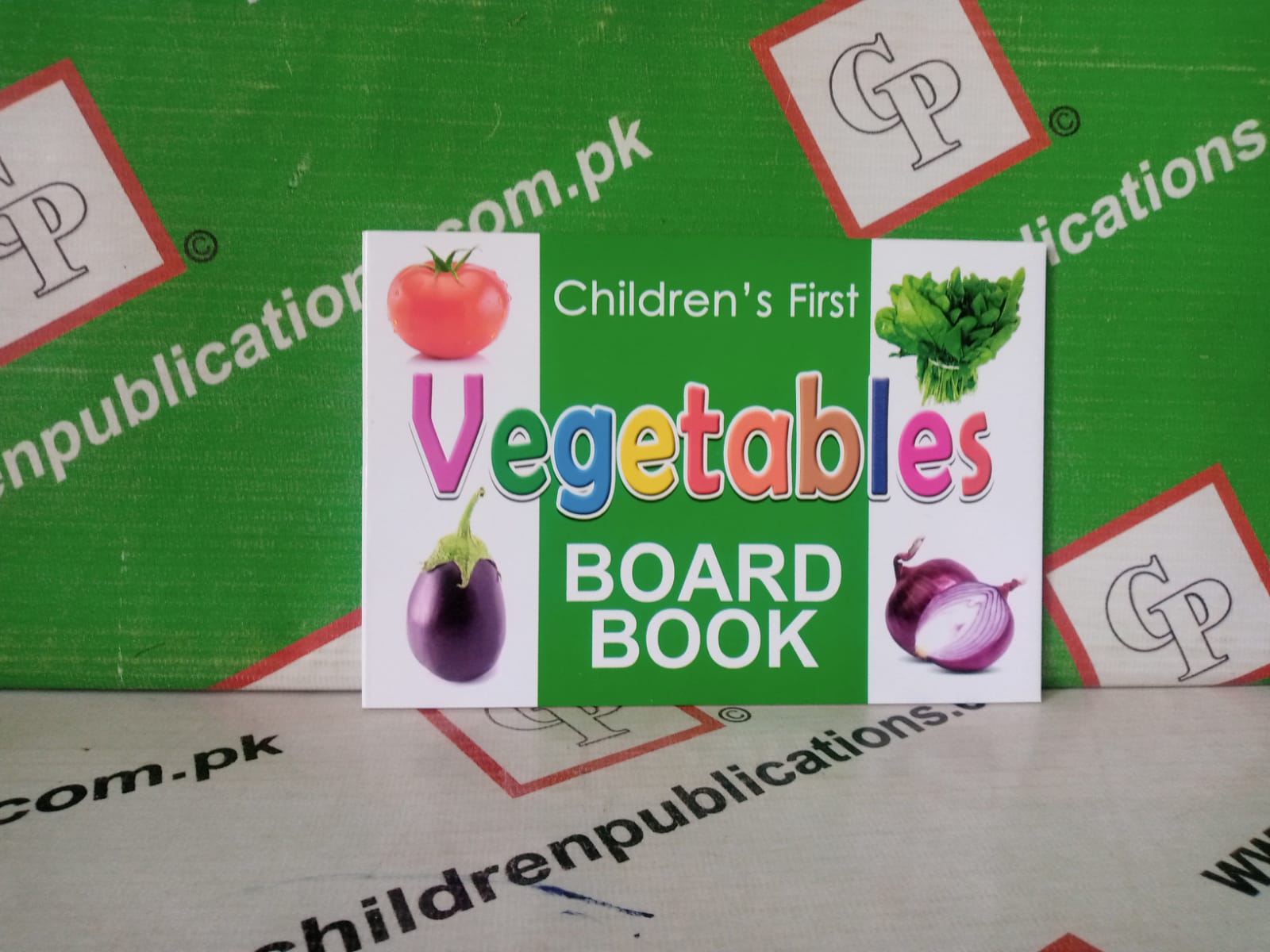Children’s First “Vegetables” Board Book – Children Publications