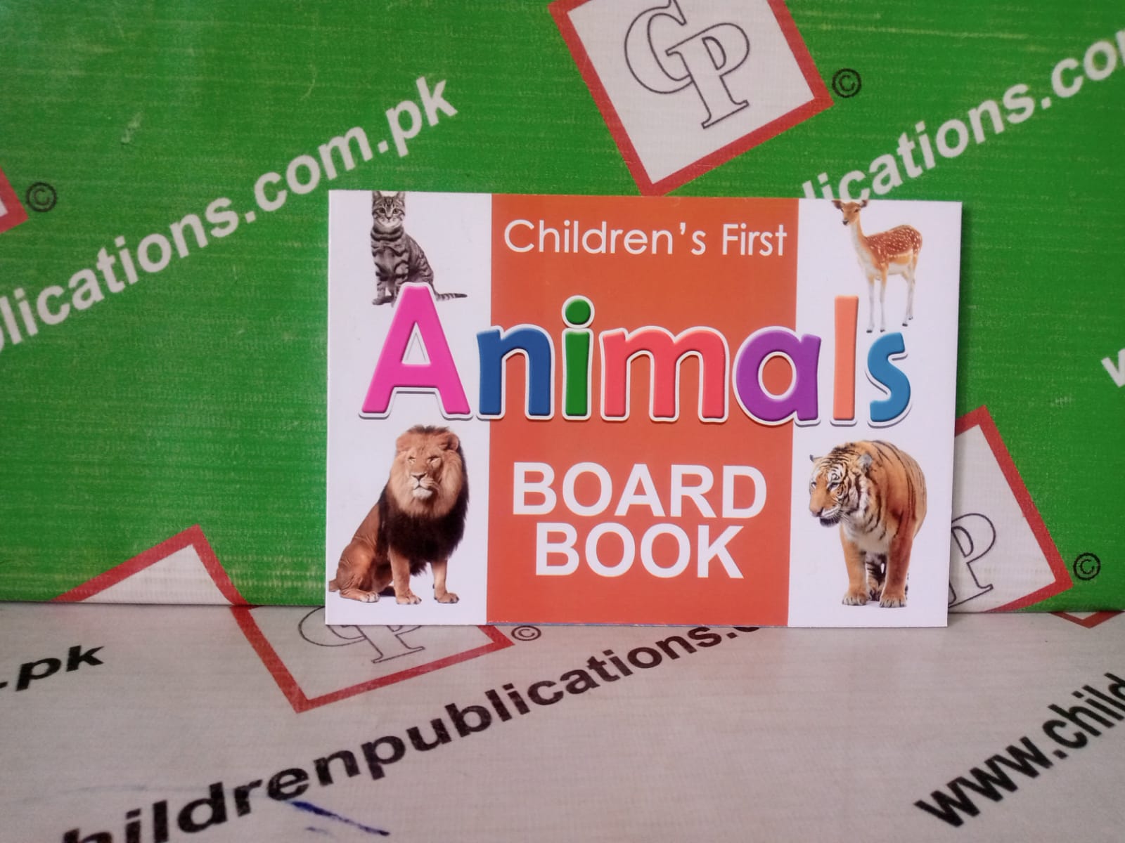 Children’s First “Animals” Board Book – Children Publications