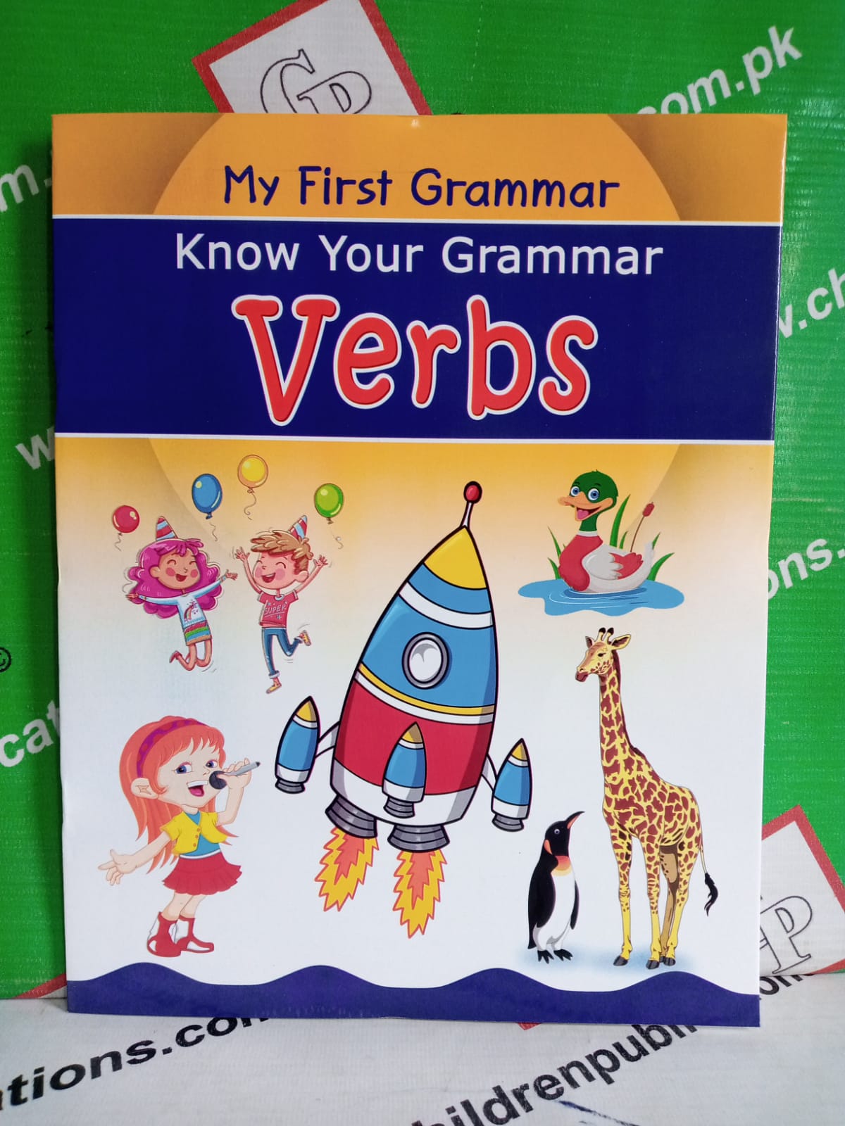 Verbs My First Grammar Book – Children Publications