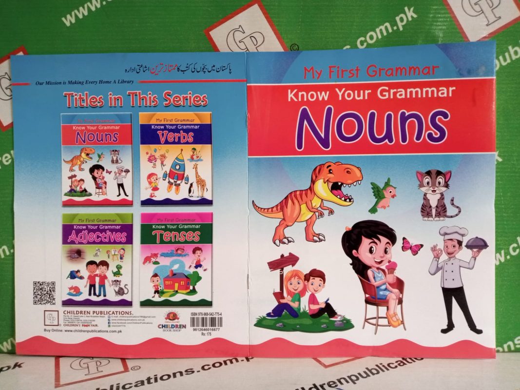 Nouns My First Grammar Book – Children Publications