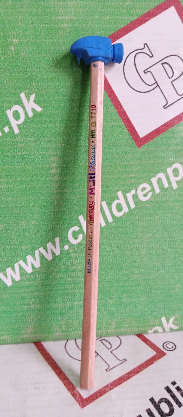 Mercury Multi Natural Eraser Topper Pencils ( Blue ) – Children ...