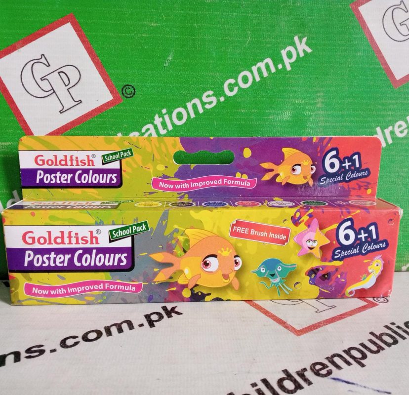Goldfish Poster Color 7 Color – Children Publications