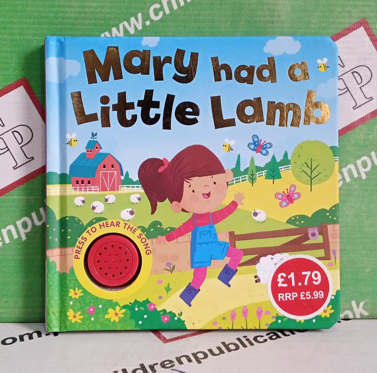Marry Had A Little Lamb ( Sound Book ) – Children Publications