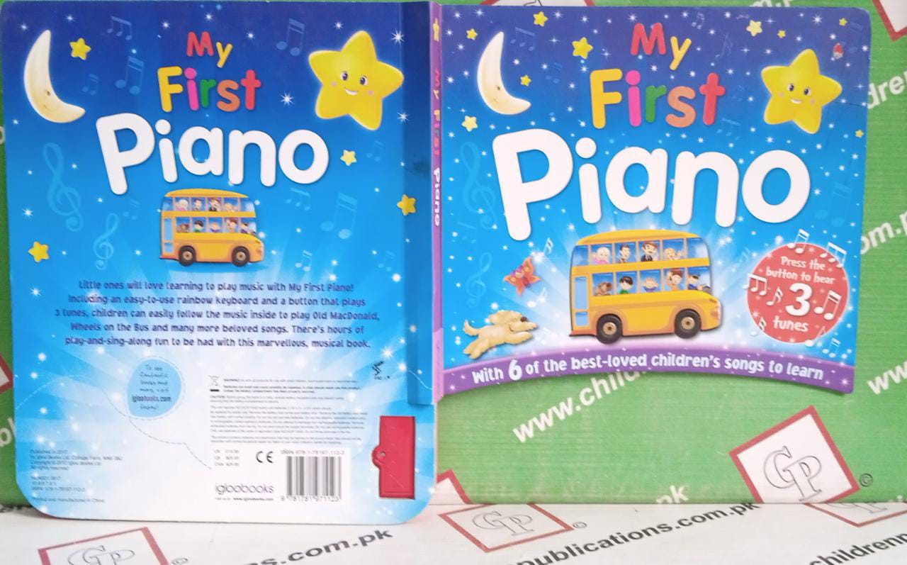 My First Piano ( Sound Book ) – Children Publications