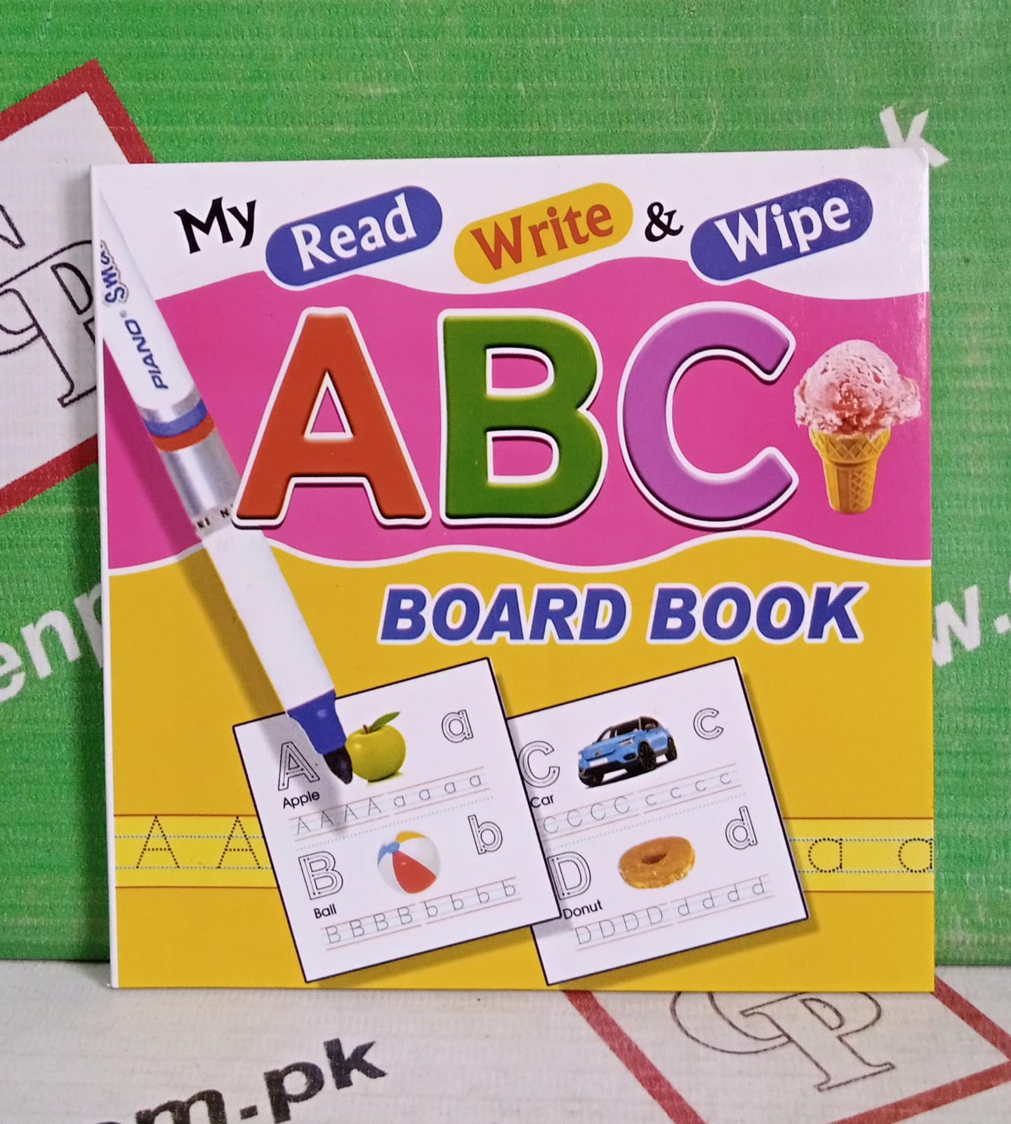 My Read Write & Wipe ABC Board Book – Children Publications