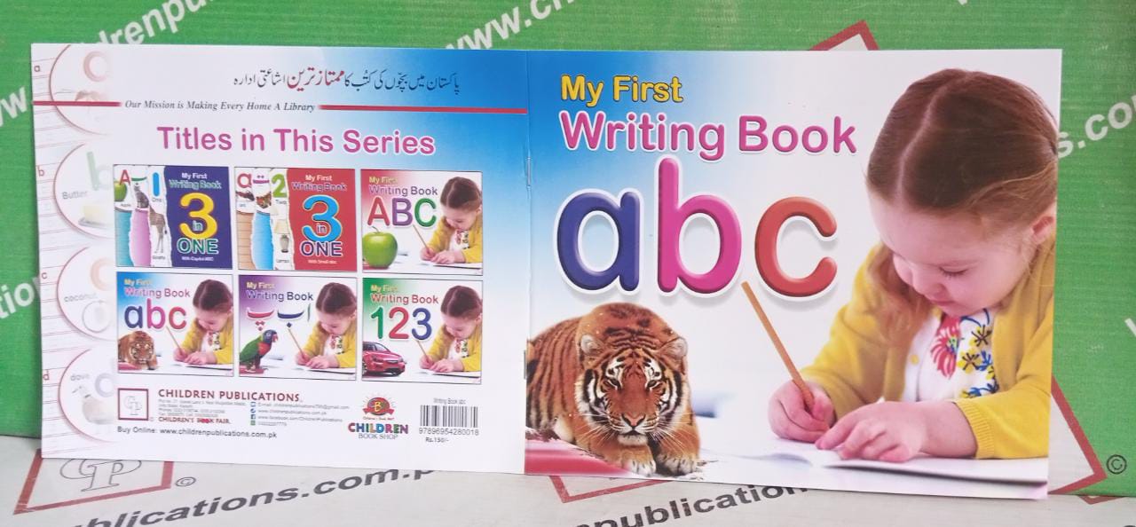 My First Writing Book small abc – Children Publications