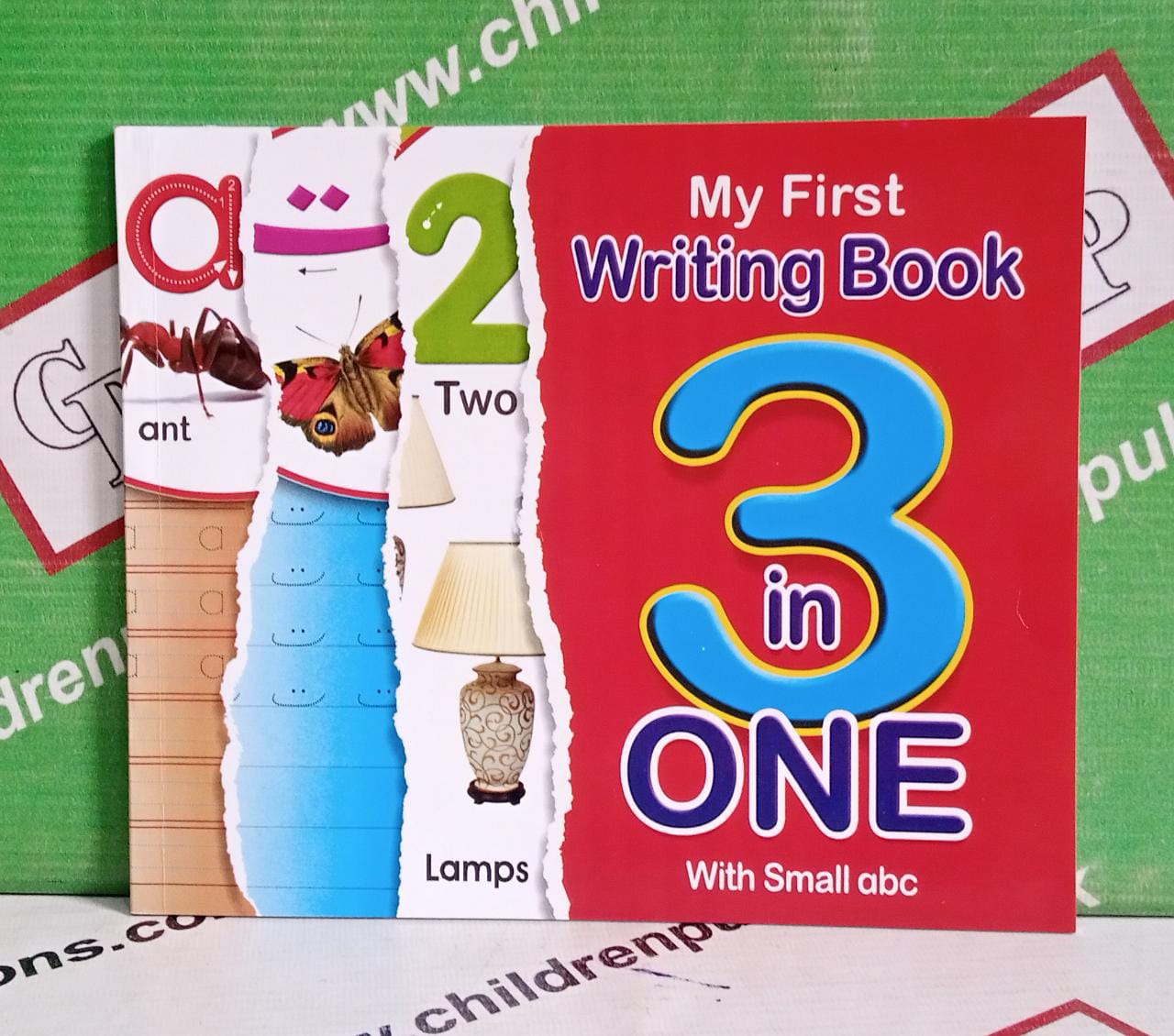 My First Writing Book 3 in One With Small abc – Children Publications