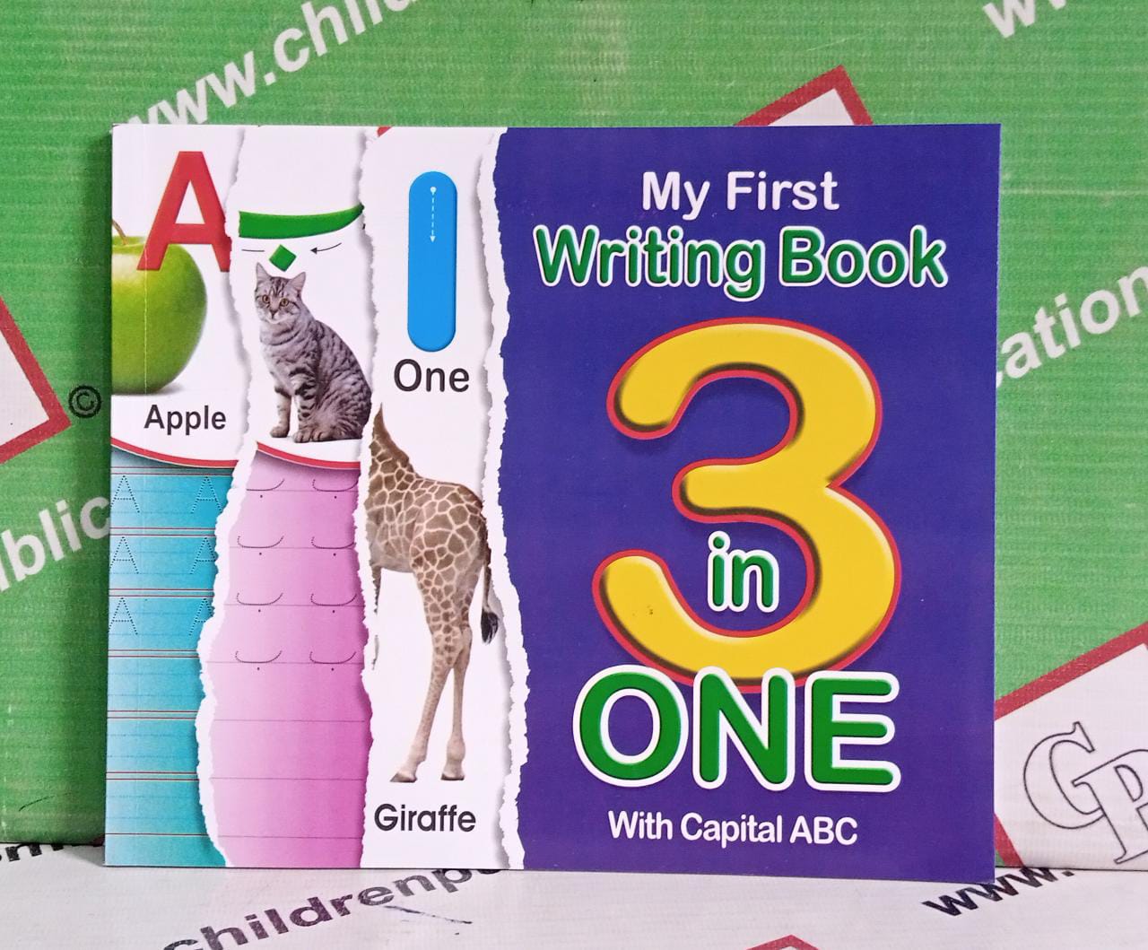 My First Writing Book 3 in One With capital ABC – Children Publications