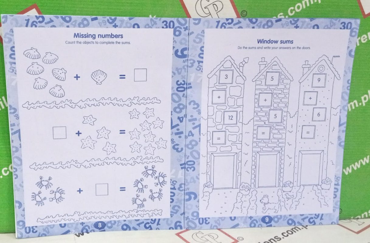 Children’s First Math Book Add and Subtract – Children Publications