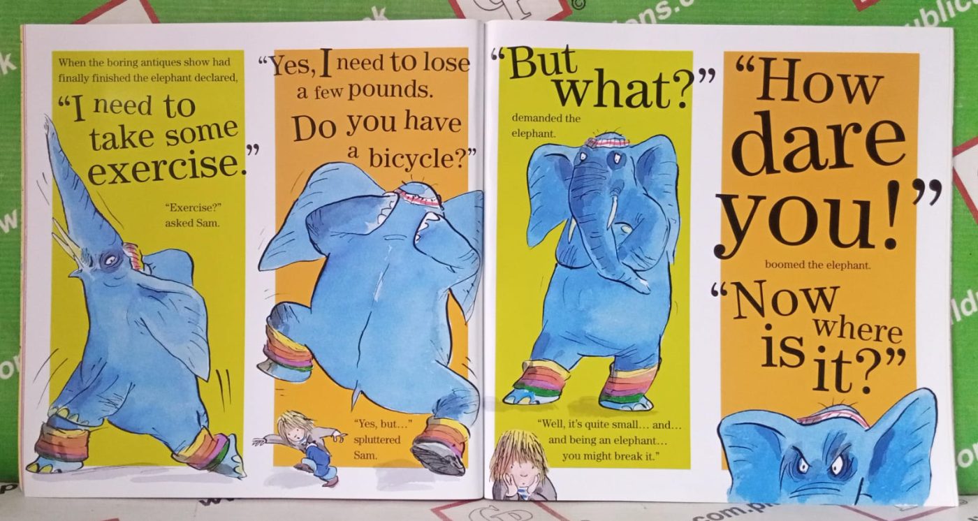 The Slightly Annoying Elephant ( David Walliams ) – Children Publications
