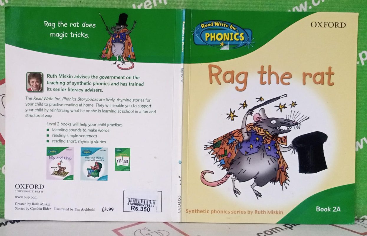 Read Write Inc, Phonics Rag The Rat ( Oxford ) – Children Publications