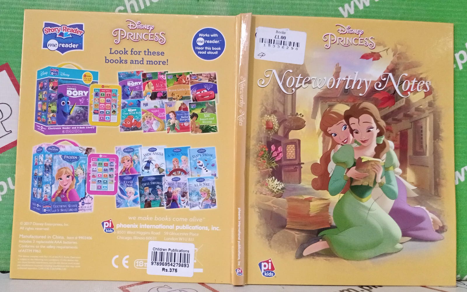 Disney Princess Noteworthy Notes – Children Publications