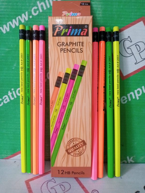 Prima Graphite Pencils Set Of 12 Pencils – Children Publications
